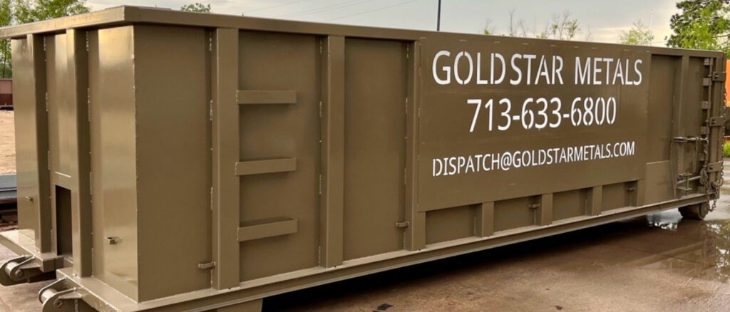 Roll-off Dumpsters – Gold Star Metals LLC